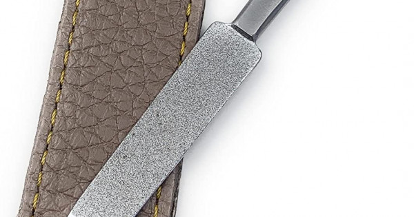 9cm Steel Nail File German Manicure Pedicure tool in Durable Full Grain ...